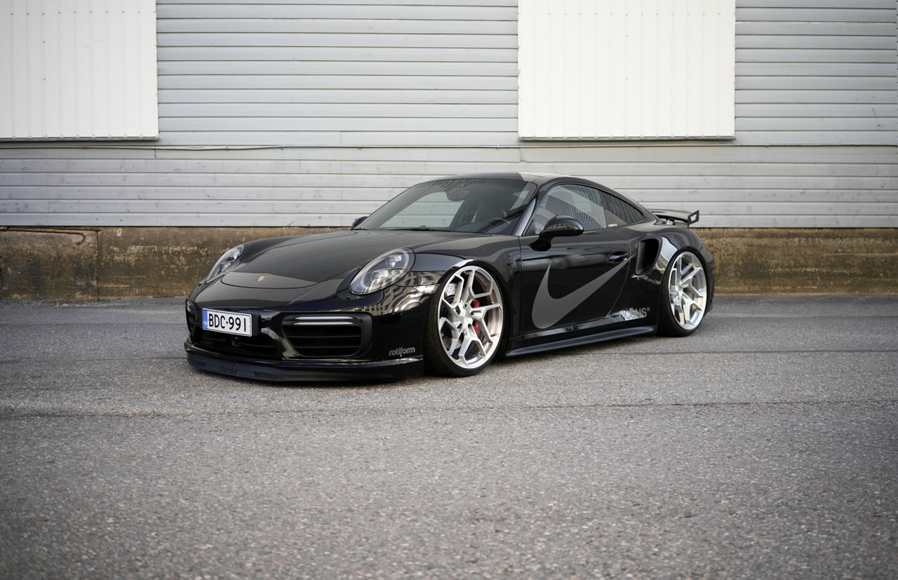 2020 Porsche 911 Turbo - Rotiform HUR-T - Silver | Wheel Pros